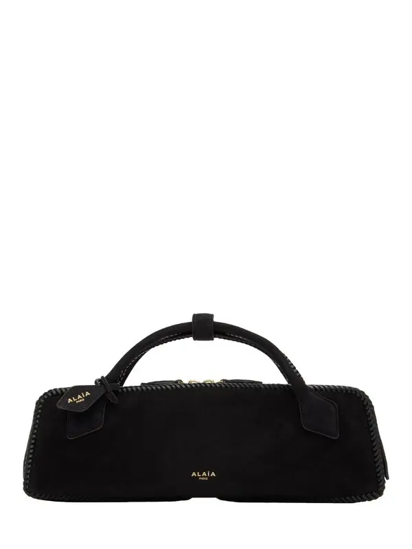Alaïa Double Handle Tote Bag - Black