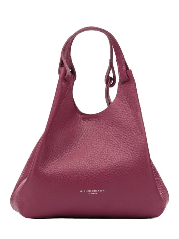 GIANNI CHIARINI Letter Logo Shoulder Bag - Red