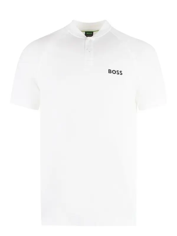 Hugo Boss X Matteo Berrettini Short-sleeved Polo Shirt - White