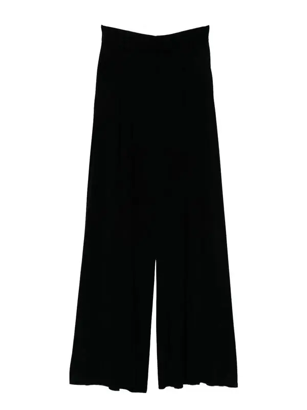 Max Mara Palanca Pleated Wide Leg Trousers - No