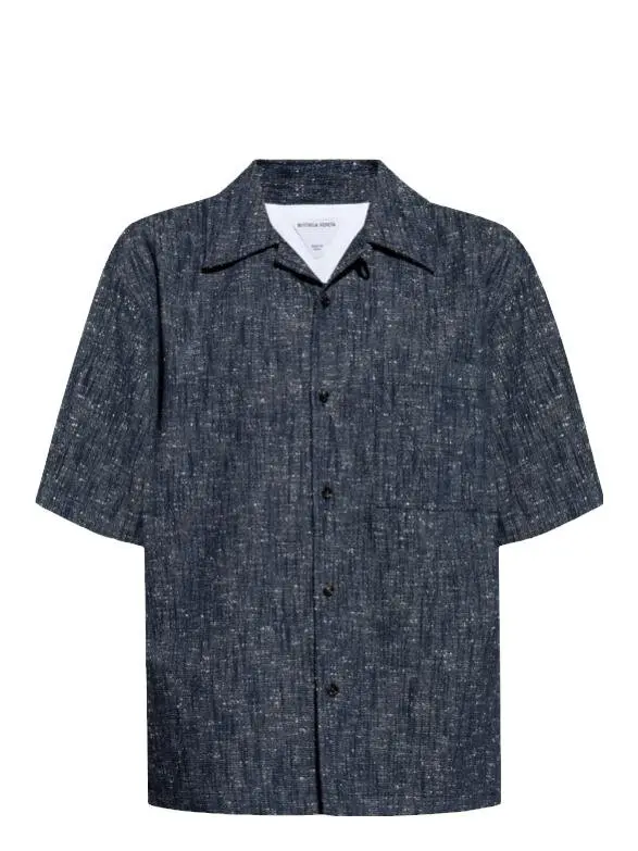 Bottega Veneta Short Sleeved Shirt - Black