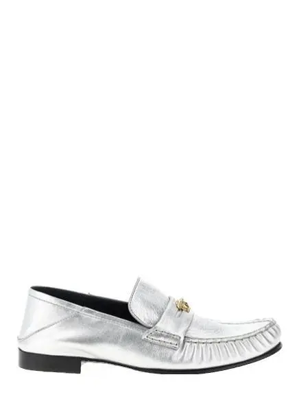 Versace La Medusa Loafers - Silver