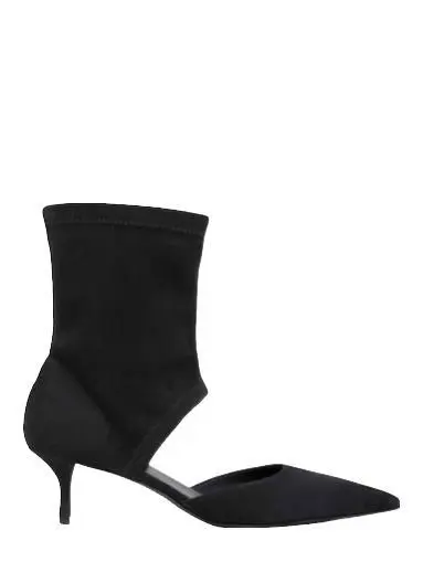 Alaïa Pointed Toe Stretch Ankle Boots - Black
