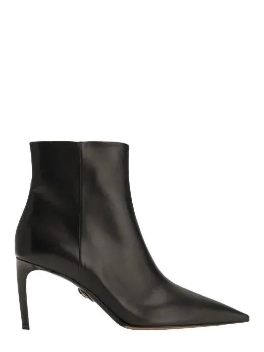 Dolce & Gabbana 75mm Pointed-toe Ankle Boots - Black
