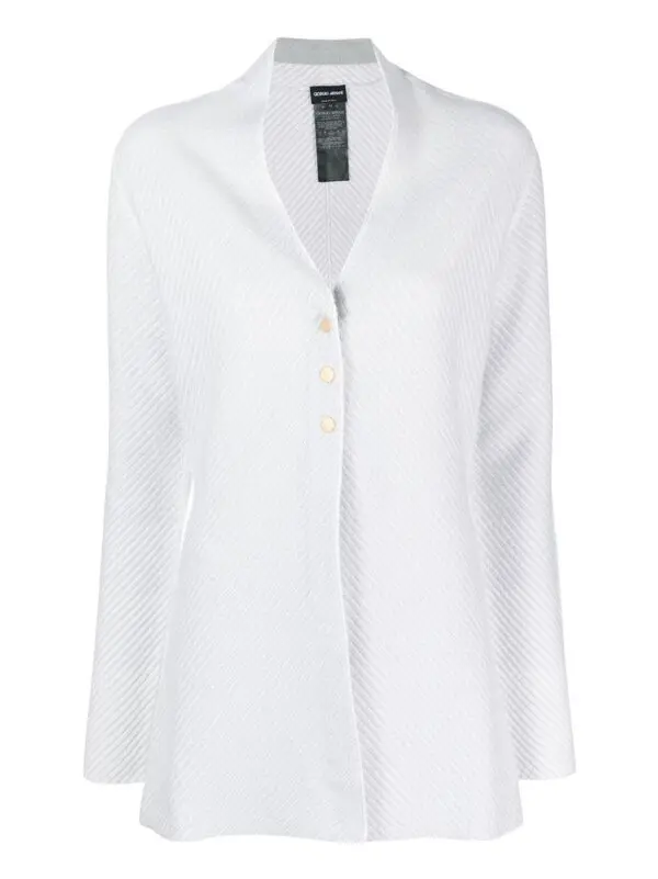 Giorgio Armani Three-button Cardigan - White