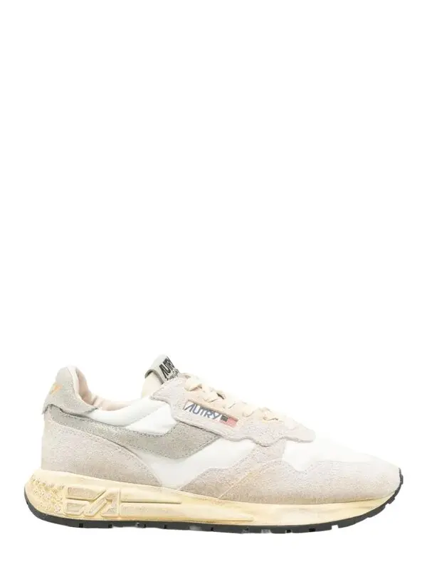 AUTRY Reelwind Lace-up Sneakers - Light Beige