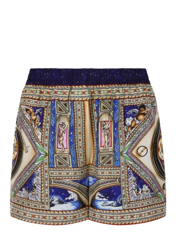 Casablanca Printed Shorts - Multicolor