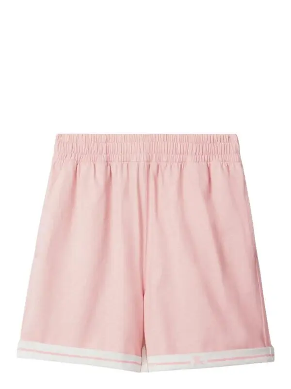 Burberry Elasticated Waist Track Shorts - Pink