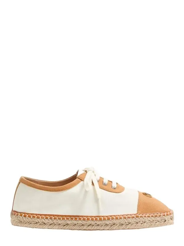 Valentino Garavani Palm Avenue Lace-up Espadrilles - Ivory