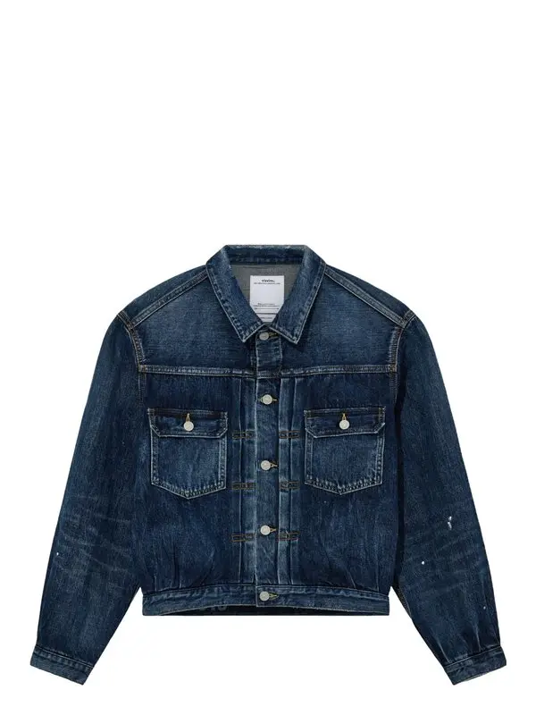 Visvim Long-sleeved Denim Jacket - Black