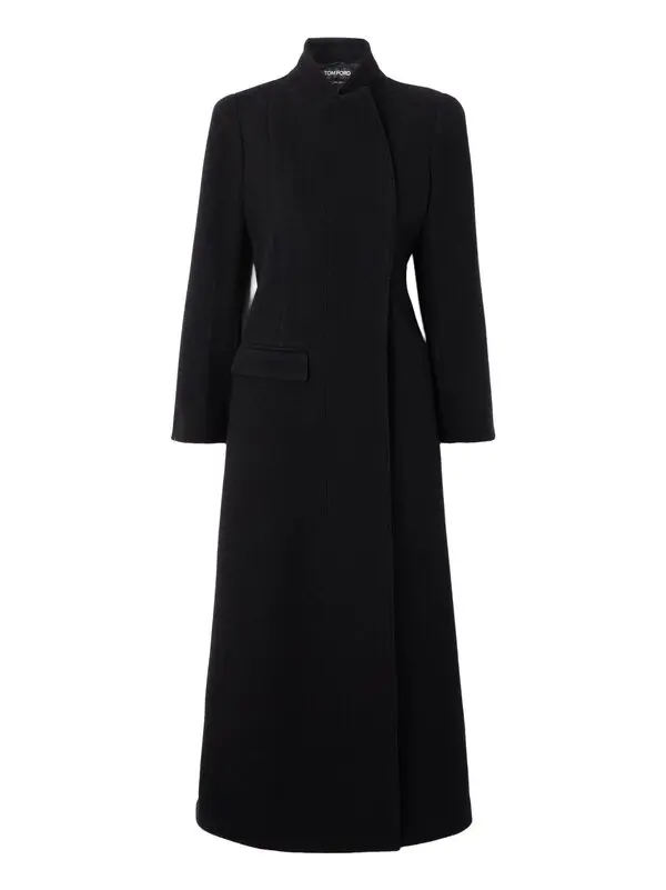 TOM FORD Long Coat - Black