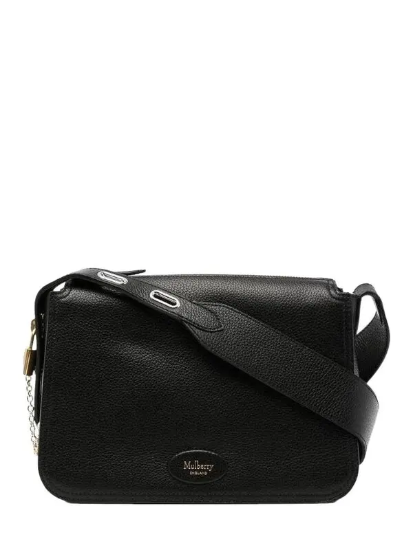 Mulberry Billie Logo Detailed Small Crossbody Bag - Black