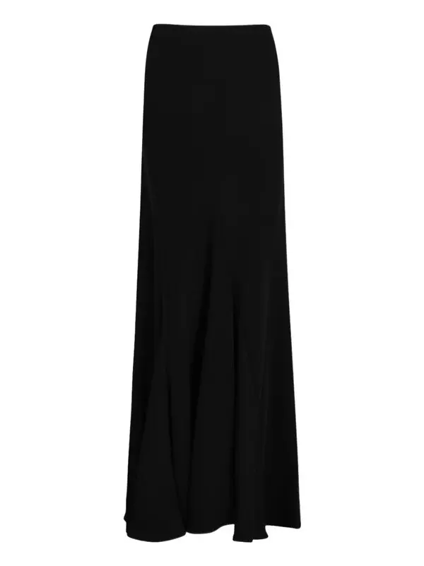 P.a.r.o.s.h Pleated Midi Skirt - Black