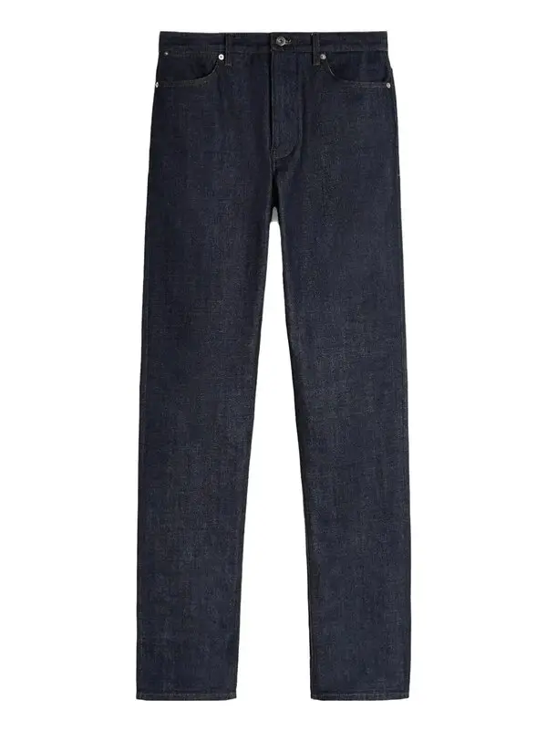 JIL SANDER Mid-rise Straight-leg Jeans - Navy Blue