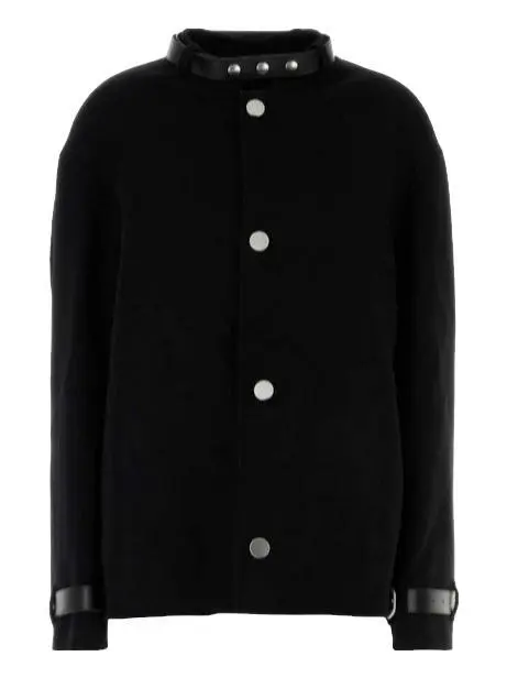 JIL SANDER Sport Jacket With Button Detailing - Black