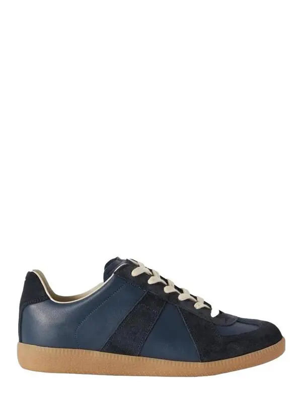 MAISON MARGIELA Logo Strap Casual Sneakers - Black