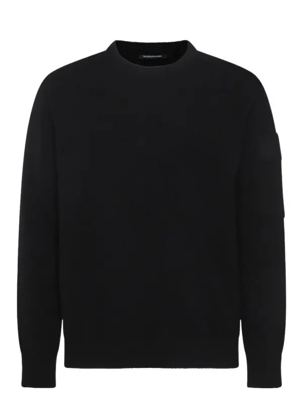 C.P. COMPANY The Metropolis Series Crewneck Sweater - Black