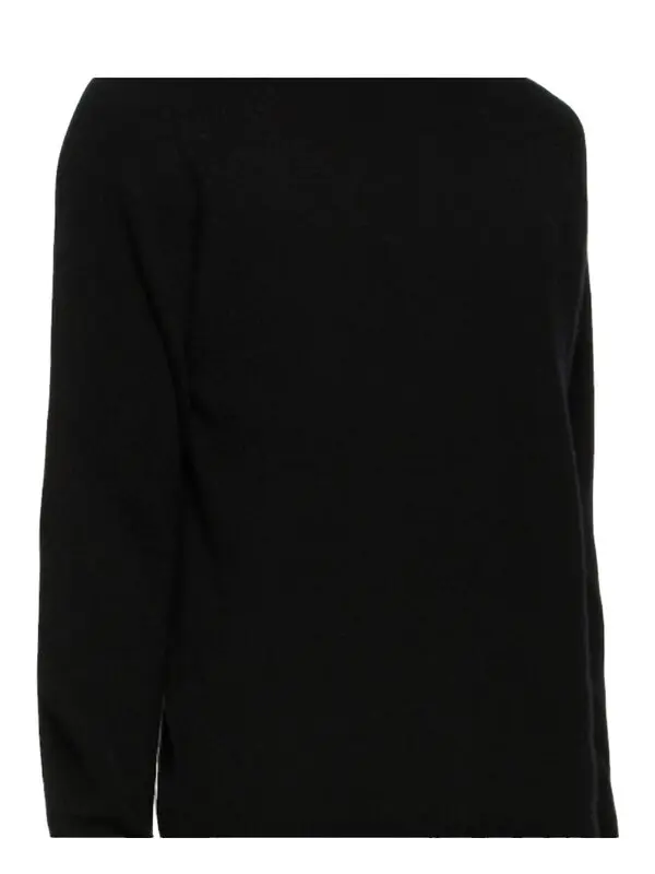 Sunspel Crew Neck Pullover - Black