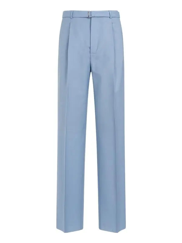 LANVIN Wide-leg Tailored Trousers - Blue