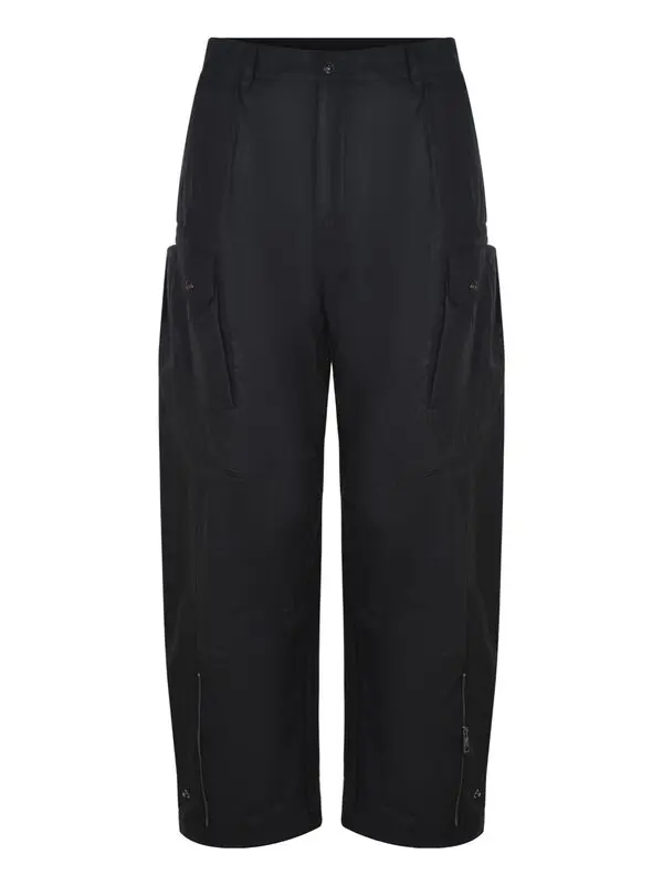 Andersson Bell Zip Detail Cargo Pants - Black
