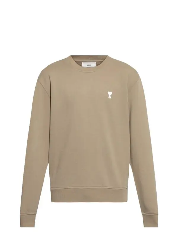 Ami De Coeur Crewneck Sweatshirt - Khaki
