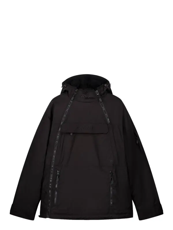 Coperni Asymmetric Parka - Black