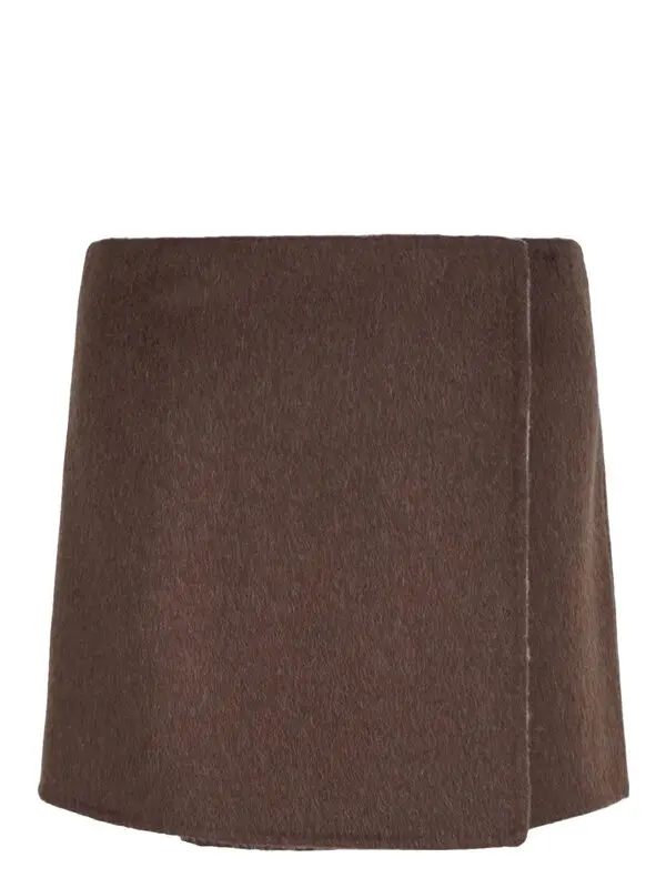 P.a.r.o.s.h Wrap Skirt - Brown