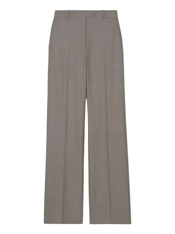 THE FRANKIE SHOP Tailored Wide Leg Trousers - Gray