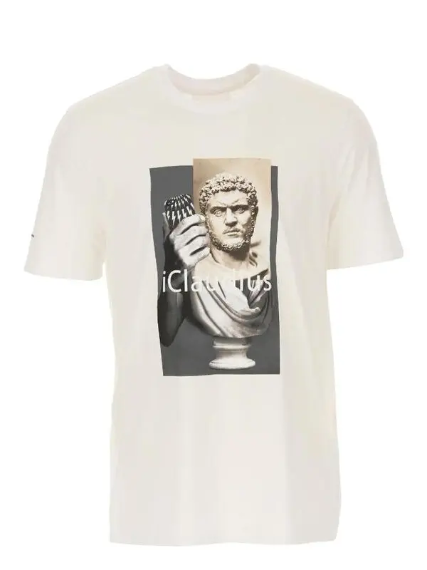 Neil Barrett Round-necked T-shirt - Gray