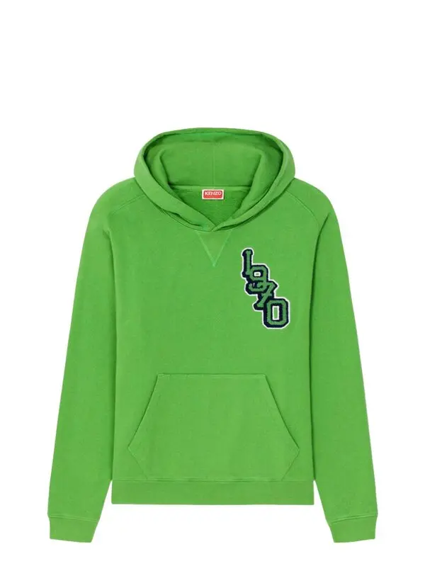 Kenzo Logo Tiger Hoodie - Green