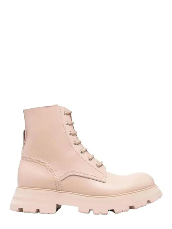 Alexander McQueen Wander Combat Boots - Pink
