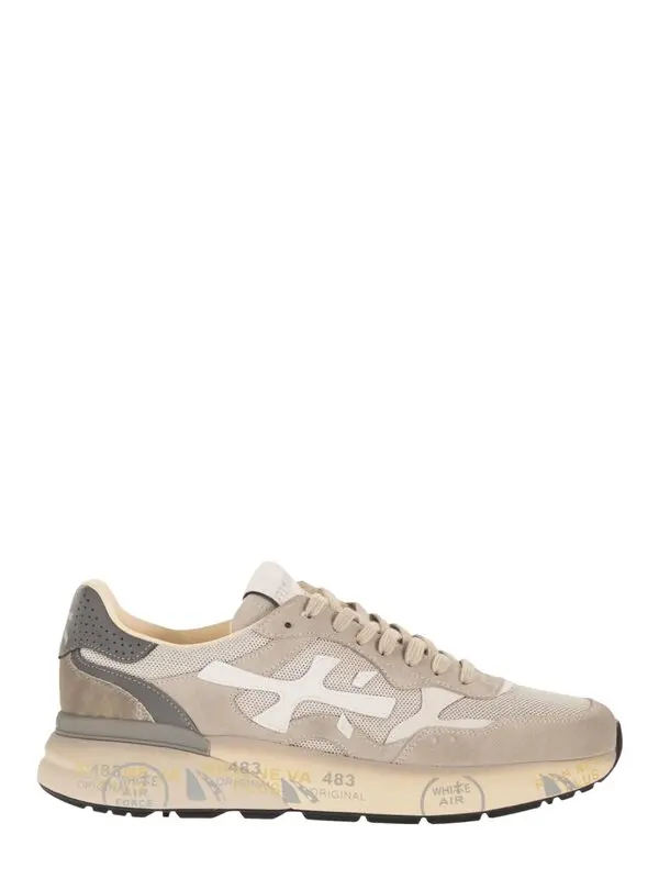 Premiata Mick 0.1 Lace-up Sneakers - Nude