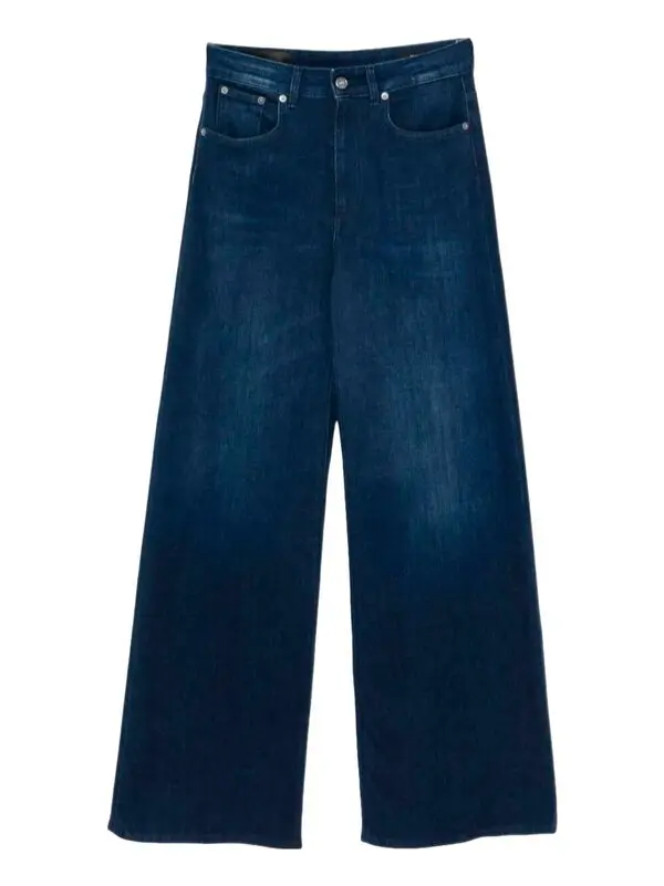 DONDUP Beatrix Wide Leg Jeans - Blue
