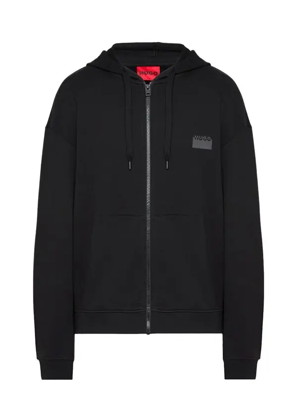 Hugo Boss Full Zip Hoodie - Black