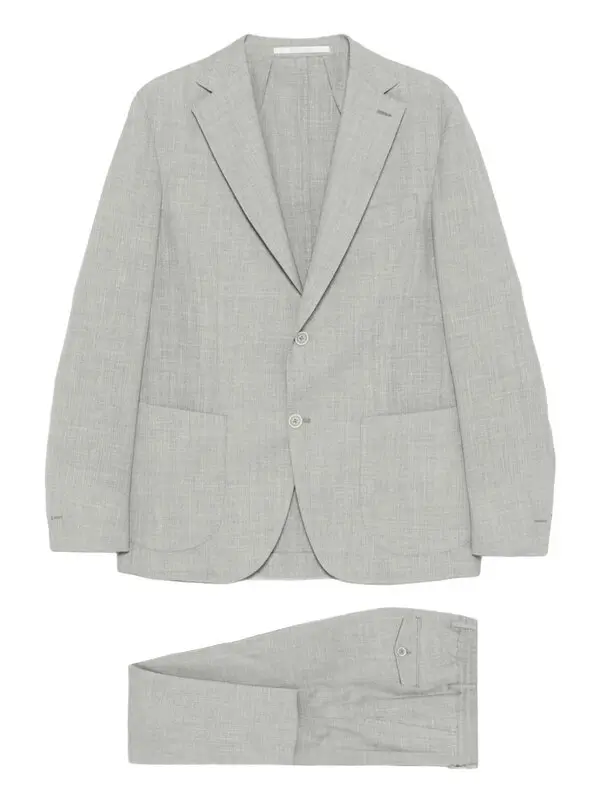 Eleventy Long-sleeved Suit - Gray