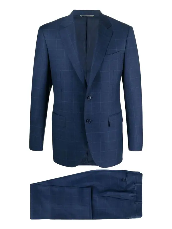 Canali Single-breasted Two-piece Suit - No