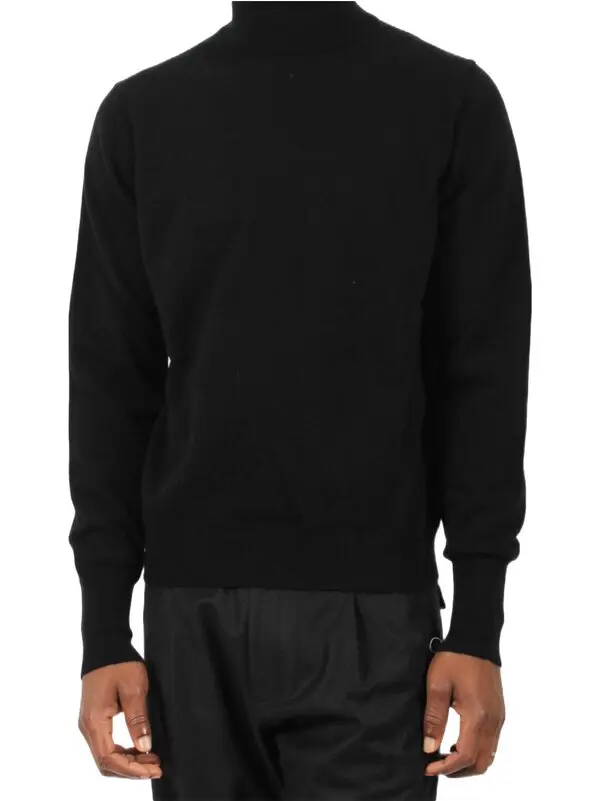 DRUMOHR Cashmere High Neck Sweater - Black