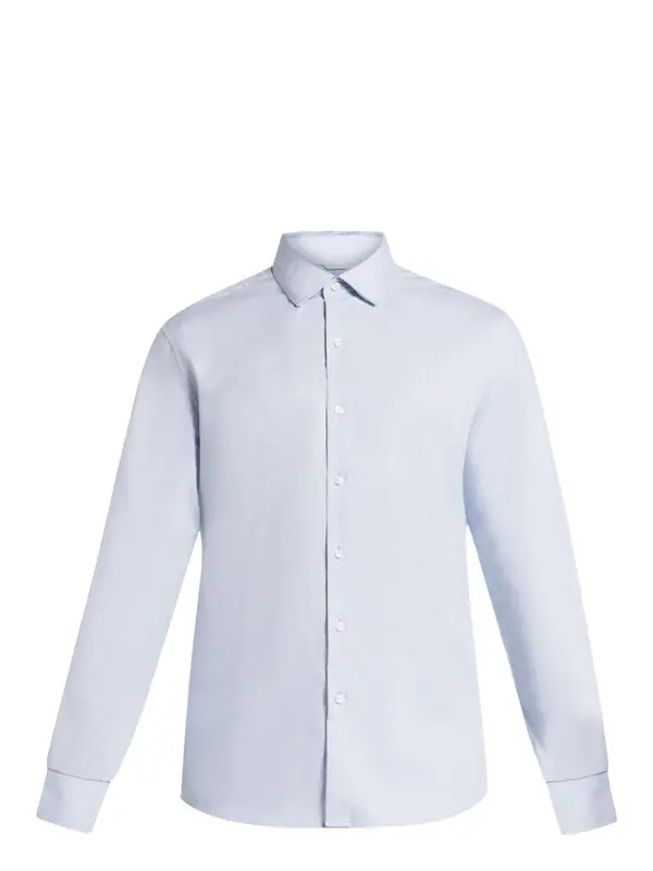 Michael Kors Dobby Shirt - Chambray