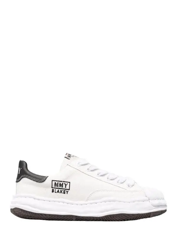 Mihara Yasuhiro Blakey Lace-up Sneakers - White