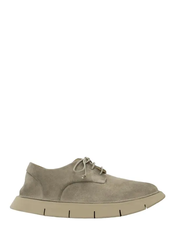 Marsèll Taupe Suede Derby Shoes - Nude