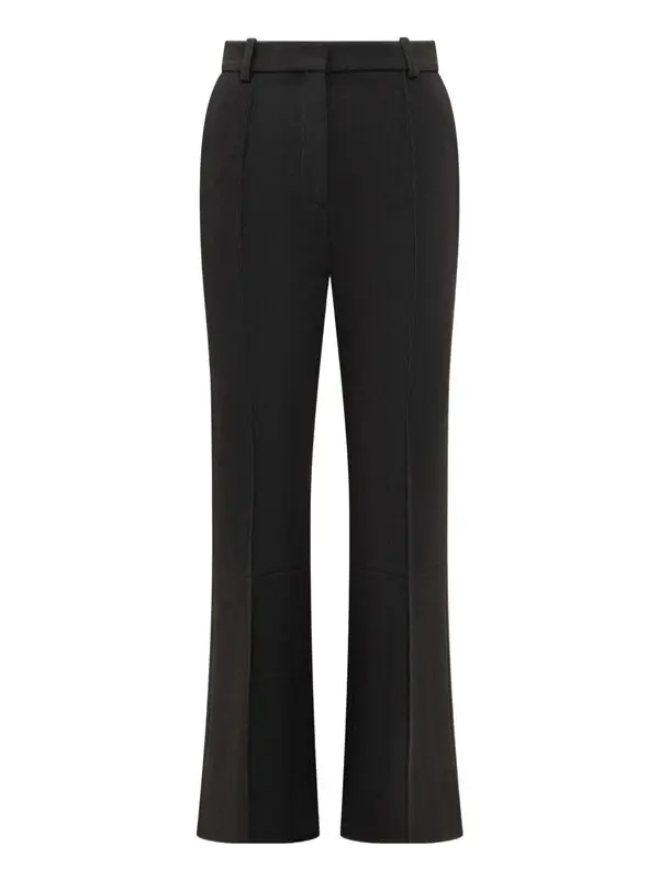 Victoria Beckham Belt Loop Casual Pants - Black
