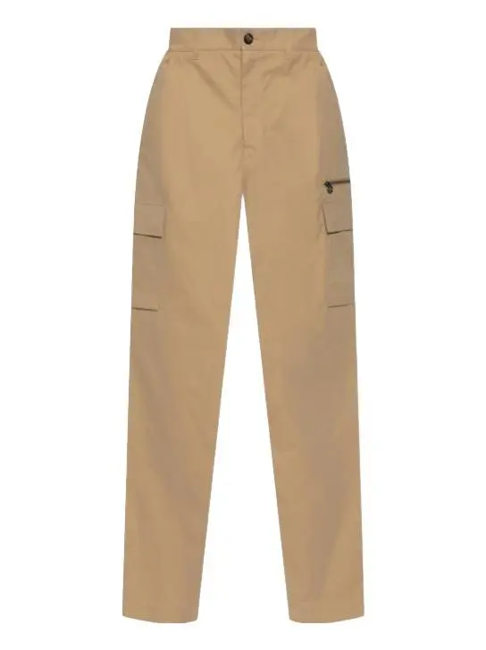 Versace Flap-pocket Trousers - Beige