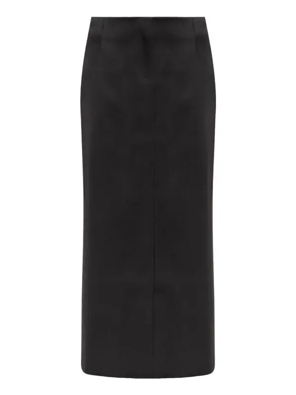 ENTIRE STUDIOS Script Maxi Skirt - Black