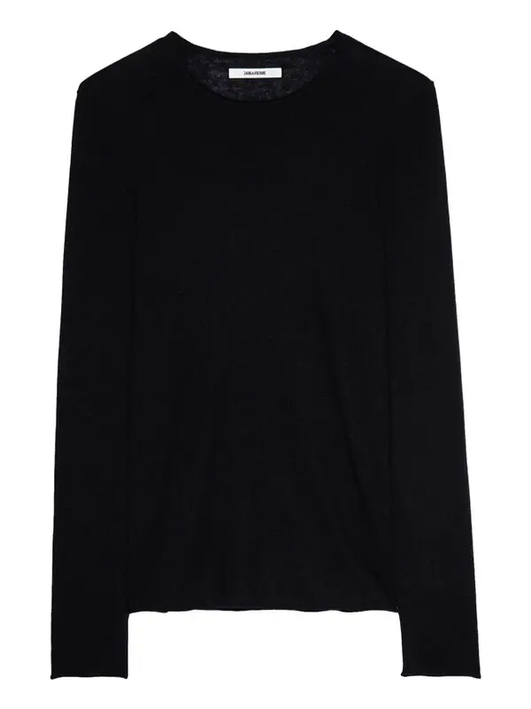 Zadig&Voltaire Long-sleeve Crew Neck Sweater - Black