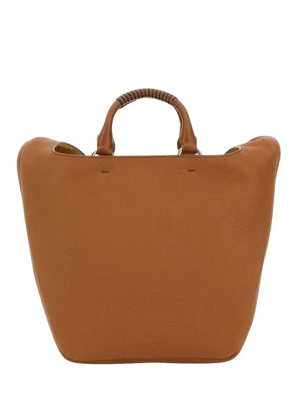 Chloé Deia Medium Shoulder Bag - Brown