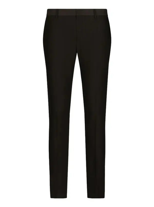 Dolce & Gabbana Tailored Stretch Pants - Black