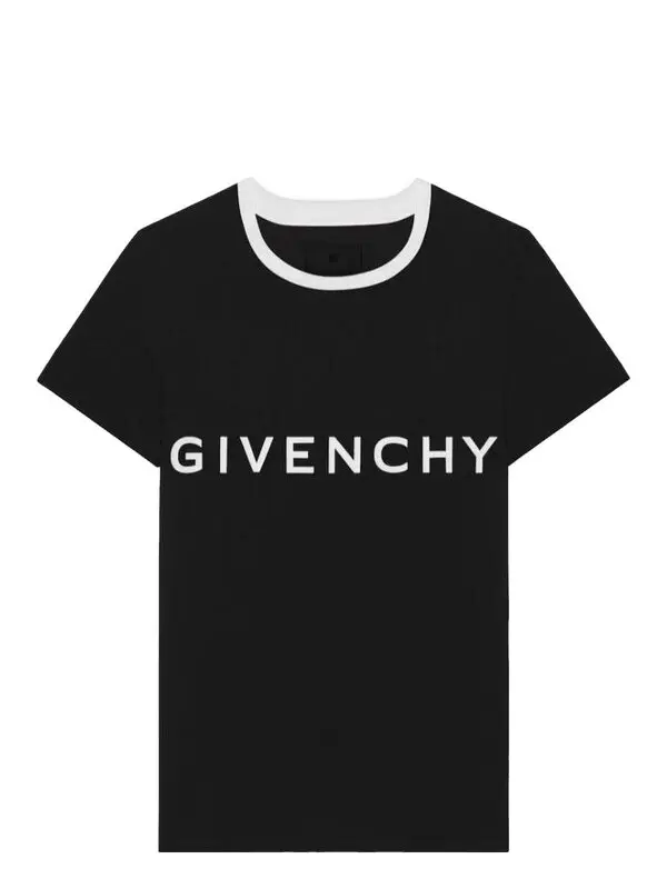 Givenchy Archetype Crewneck T-shirt - Black/white