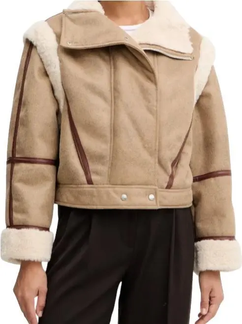 Hugo Boss Detachable-sleeved Zip-up Jacket - Nude