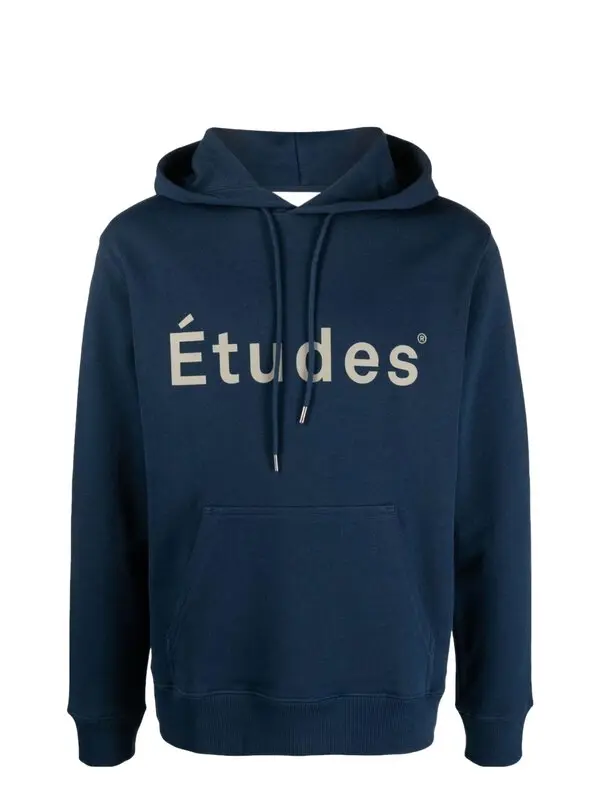 ETUDES Logo Hoodie - Blue