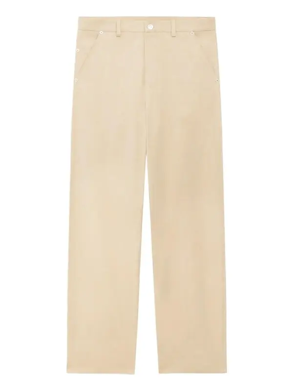 Drole De Monsieur Le Pantalon Baggy Pants - Beige